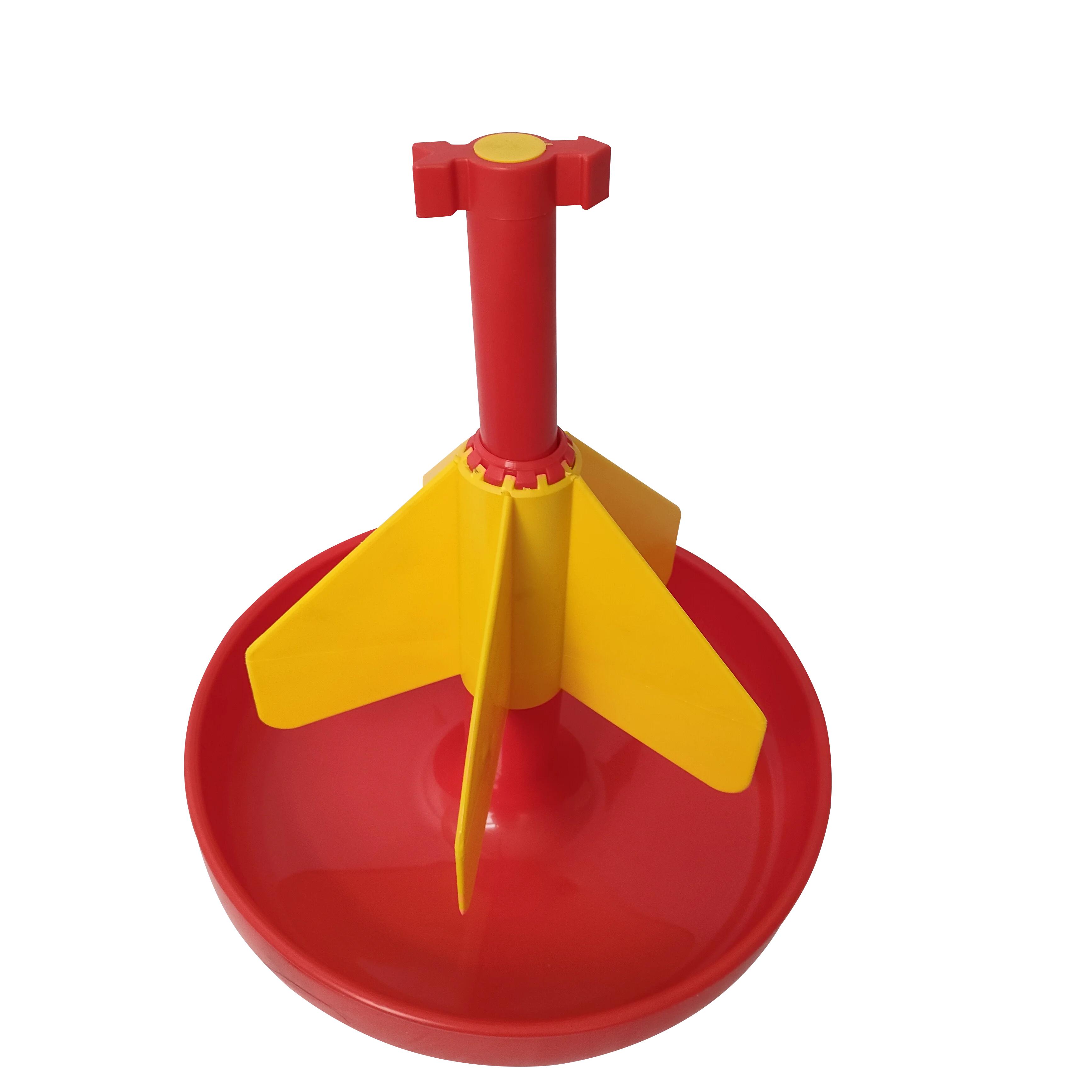 Big Size Piglet Complement Feed Trough Plastic Round Pig Feeder Pan for ...