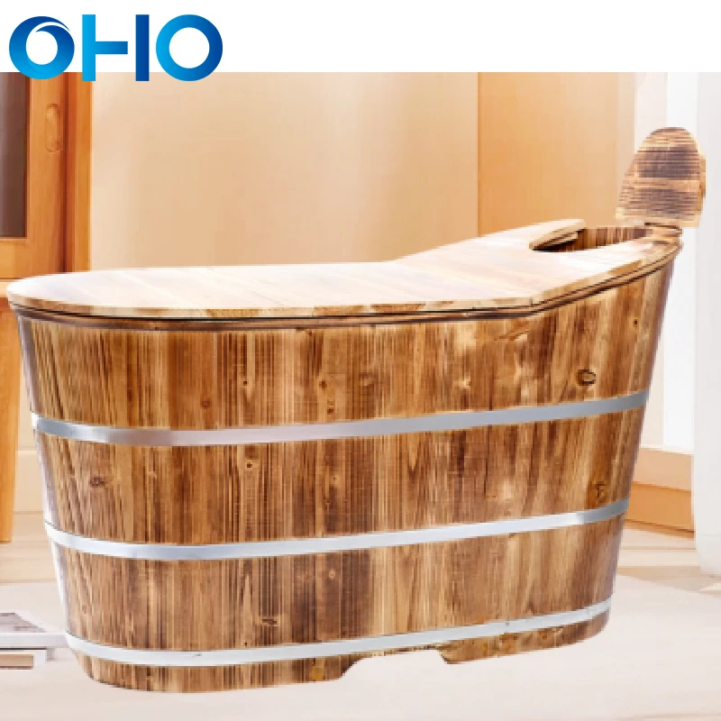 Wholesale Custom Wooden Ice Bath Tub - Insulated Soaking Tubs