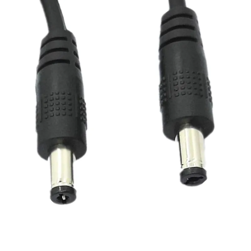 Black PVC 3ft Male to Male Power Cord 5.5x2.1MM DC Power Cable| Alibaba.com