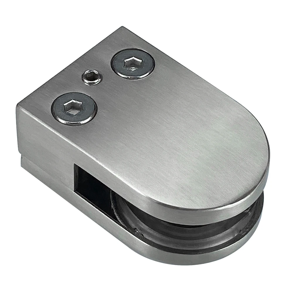 Stainless Steel Semicircular Moveable Glass Hinge Glass Fastener Clamp ...