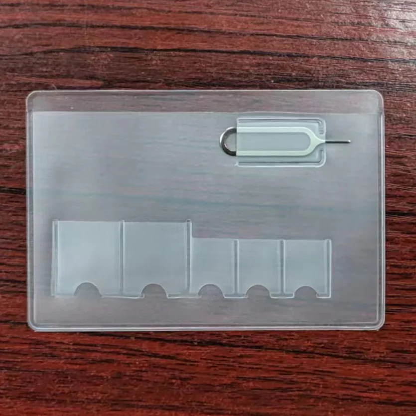 Custom PVC SIM Card Holder - Secure and Stylish Storage