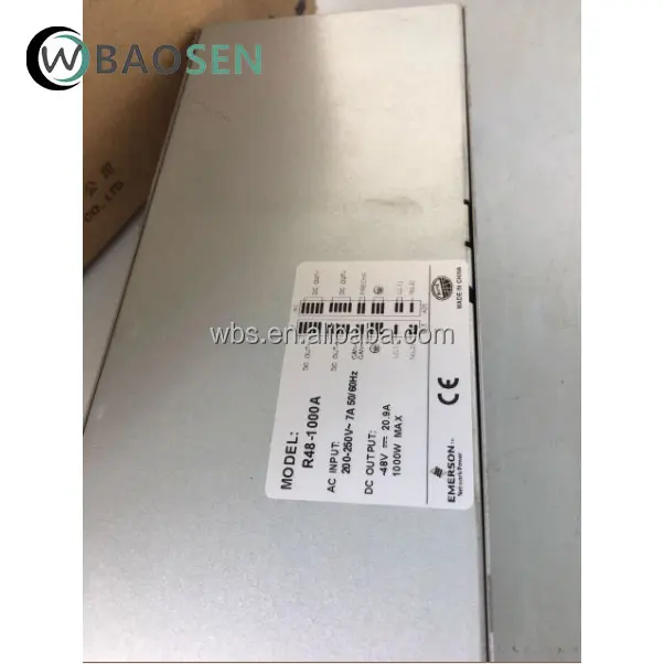 Emerson DC Power Source 48V/20A - Reliable Rectifier Module