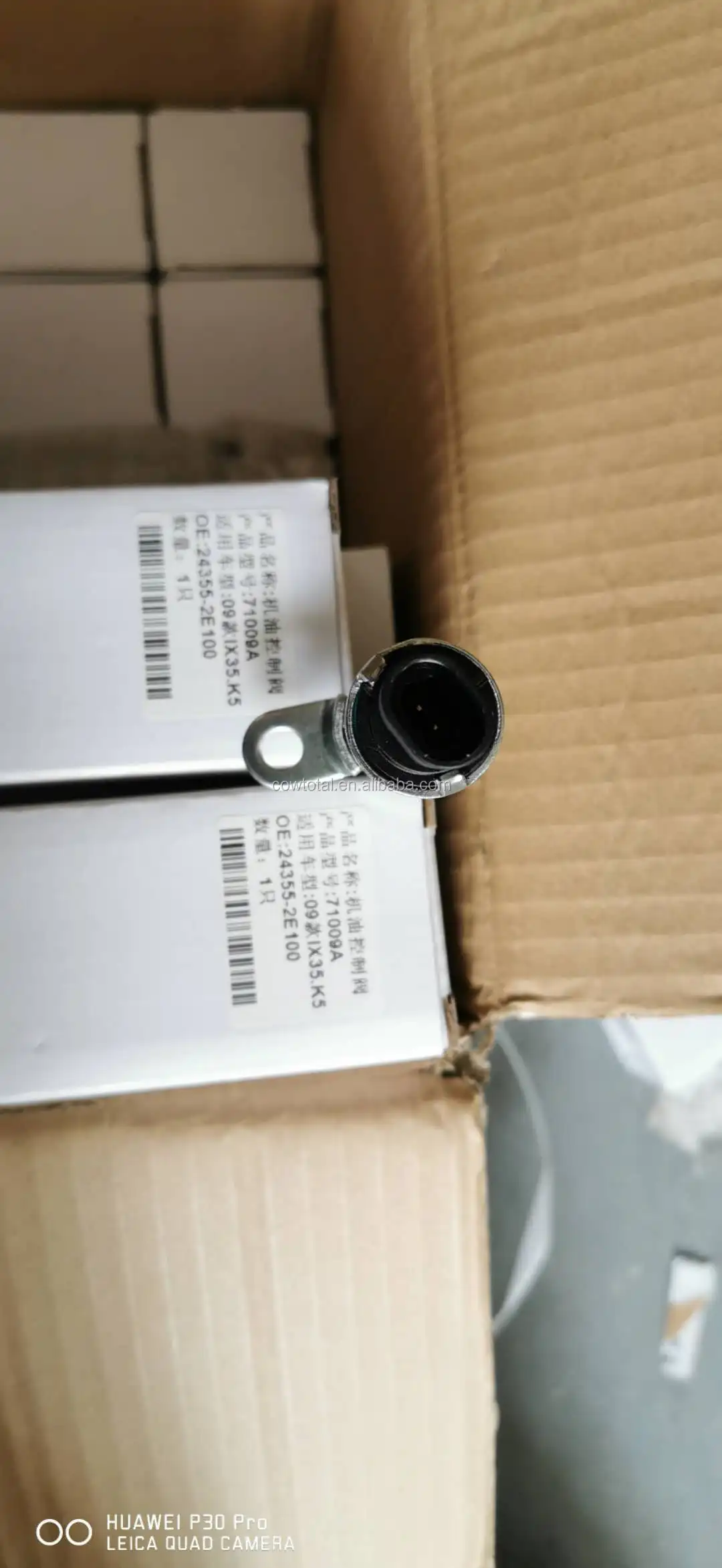 243552e100 Car High Quality Oil Control Valve Oem 24355-2e100 For 2011 ...