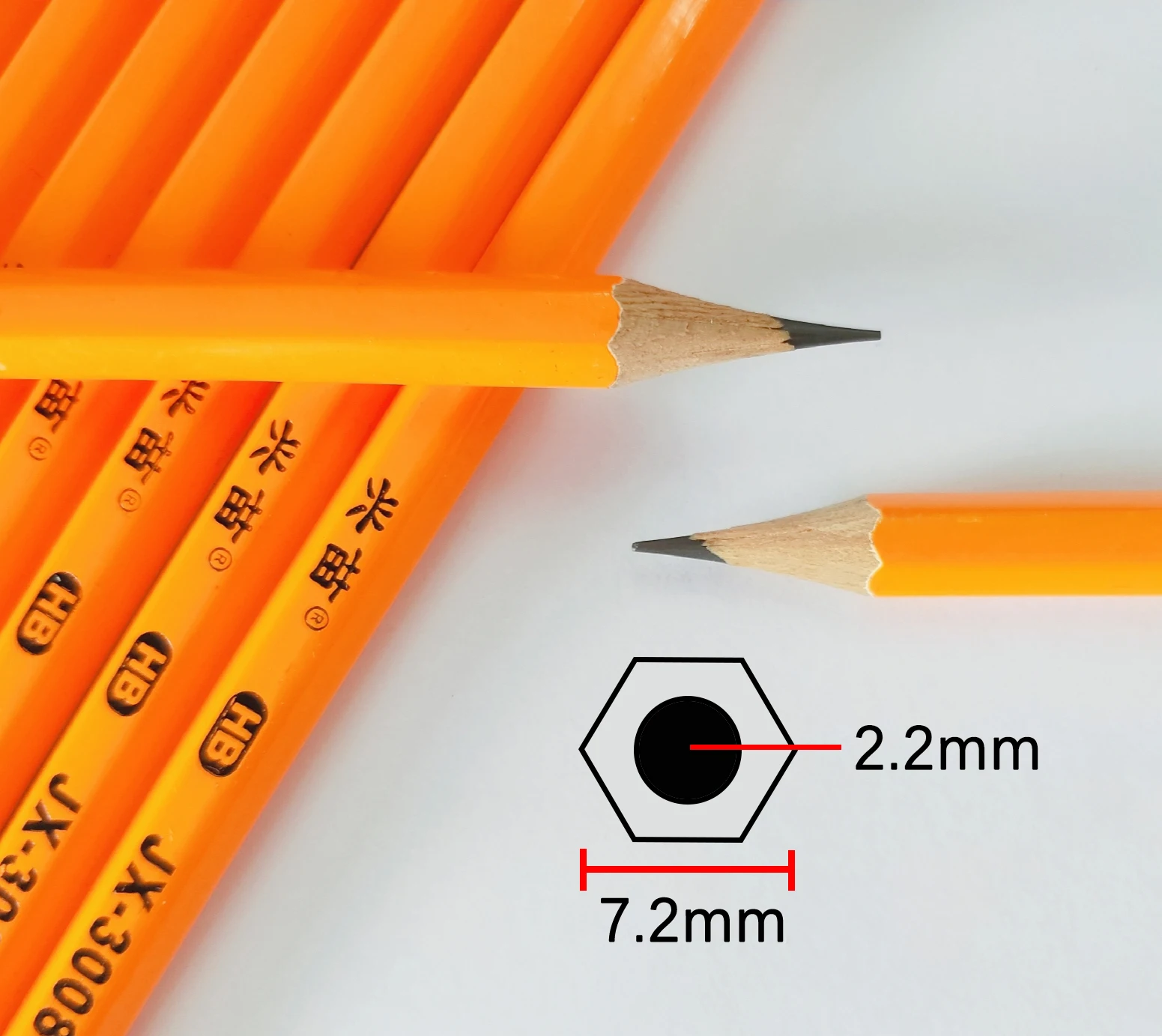 Hb Pencil With Eraser And Sharpener Standard Pencils Wooden Pencil Soft ...