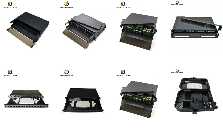 Unloaded Black FDF Rack Mount Enclosure 24 Hole Supplier in China