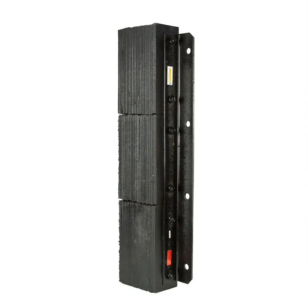 Rubber Dock Fender - Laminated Dock Bumper with Steel Face