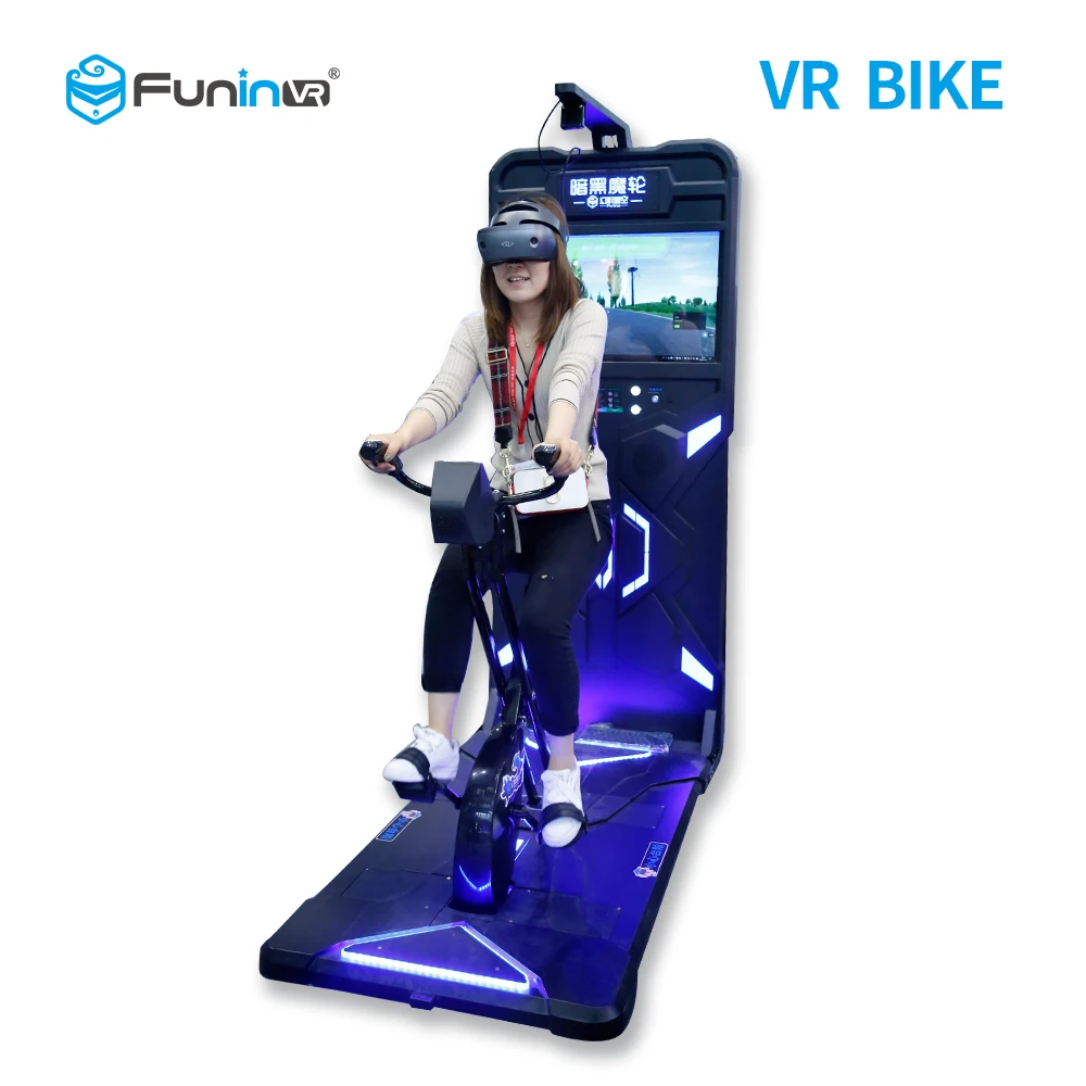 2020 Funin Vr 9d Simulator Vr Products Bike Vr Bike Bicycle Amusement ...