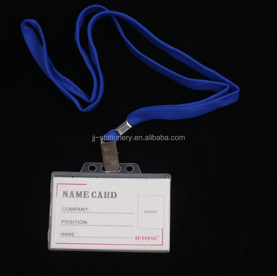 Plastic Id Card Badge Holder Business Id Name Tag Badge Key Badge ...