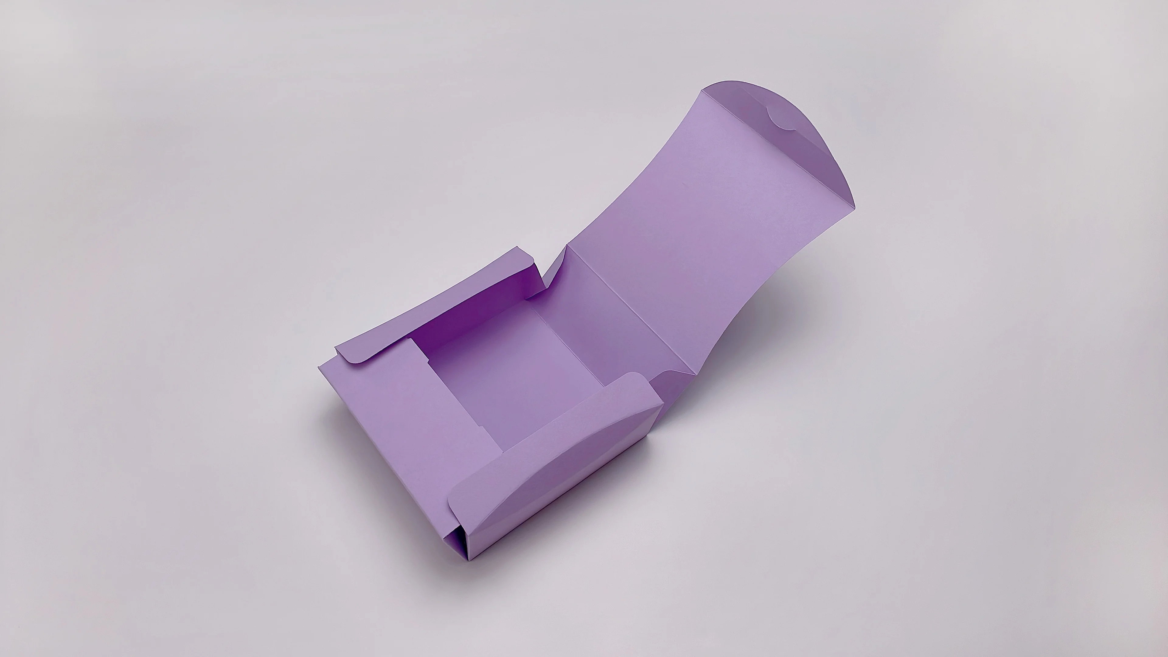 Large Square Folding Self-Buckling Bio-Degradable Box with Embossing ...