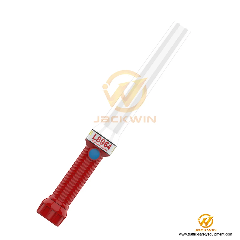 L8960 Aircraft Marshalling Wands Signal Red Yellow Led Traffic Baton ...