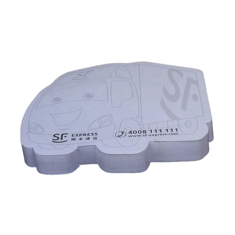 Custom Lorry Truck Car Shaped Sticky Notes Dispenser