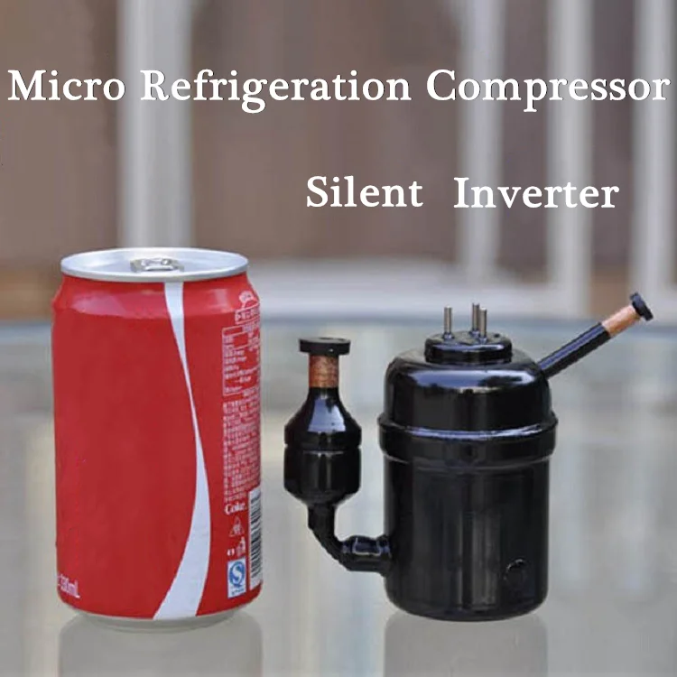 Iso Certificate Mini 12v 24v 48v Dc Micro Compressor Refrigeration ...