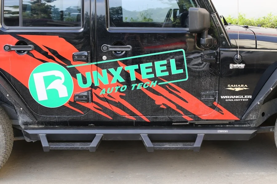 China Original Pickup Footstep Side Step Bars For Ford Raptor Double ...