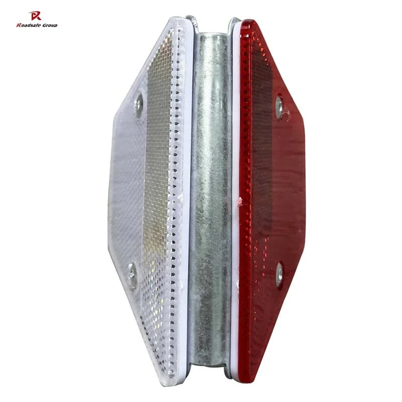 Trapezoidal Delineators - Secure and Reflective Road Markers