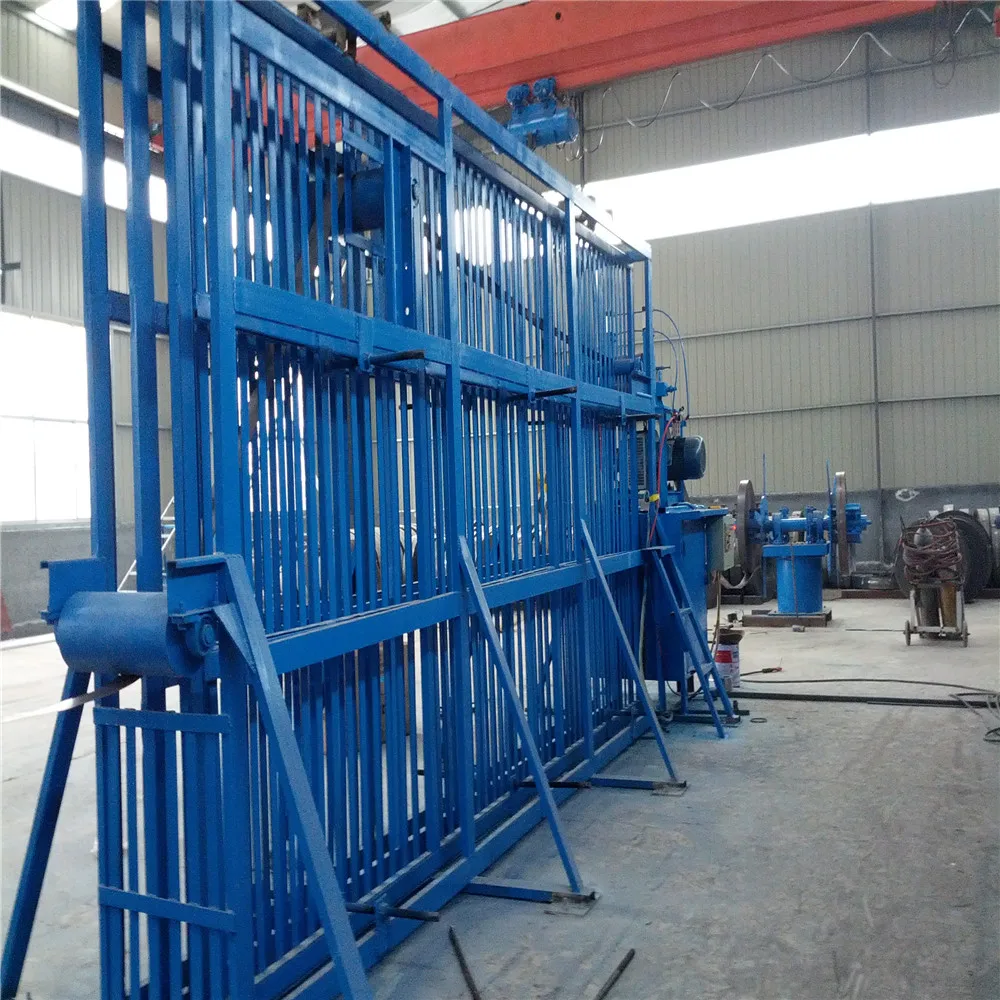 Vertical Cage Loop Accumulator - Efficient Pipe Storage