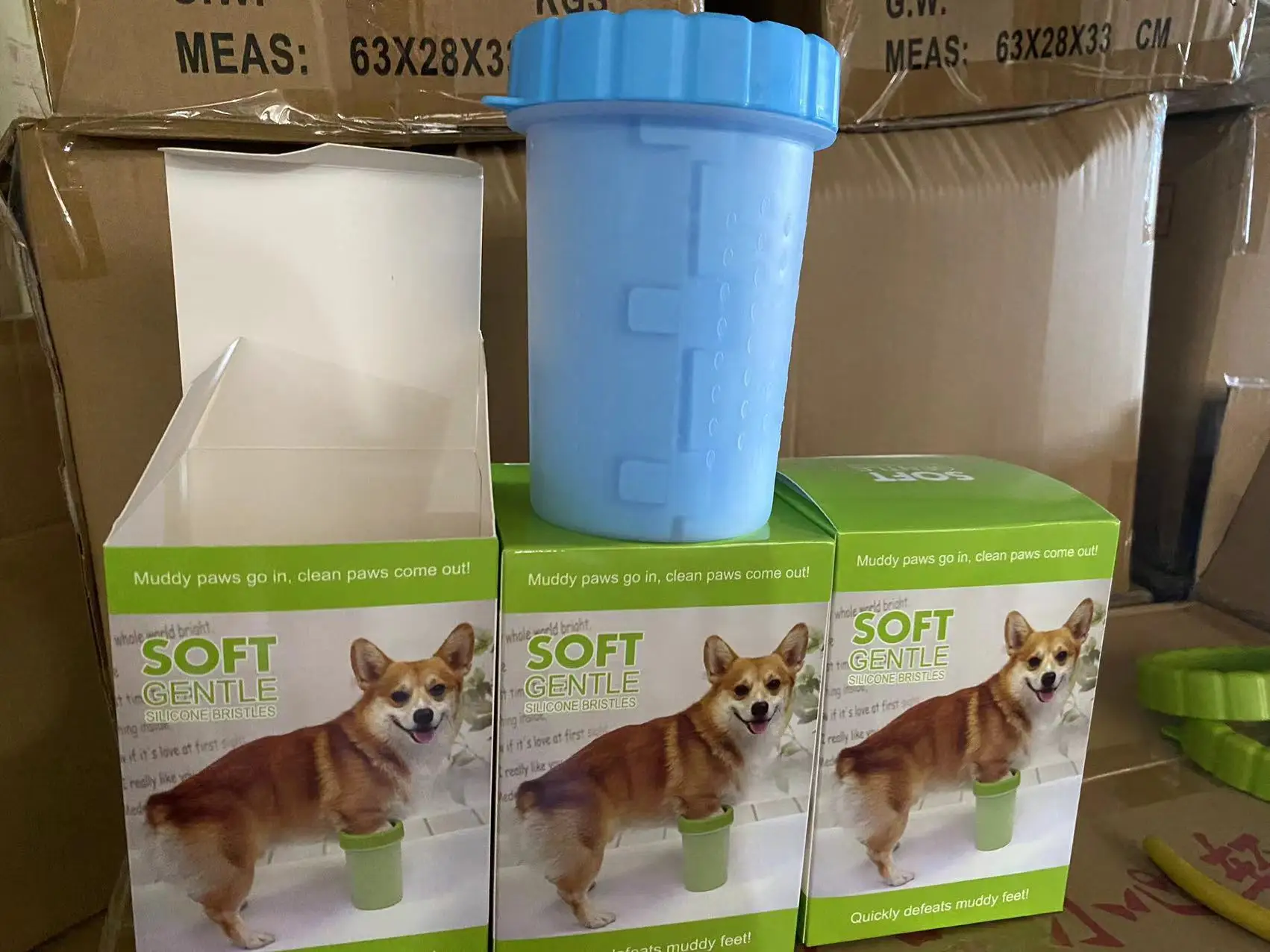 Automatic Plastic Pet Foot Washing Cup Daquan Pet Supplies for Cat ...