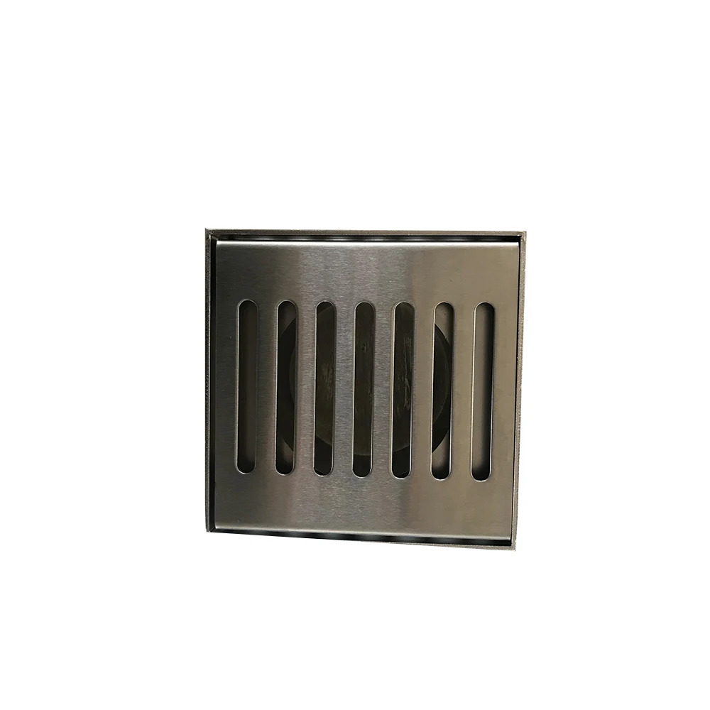 Stainless Steel Square Cover Shape Kitchen Concealed Floor Drain By ...