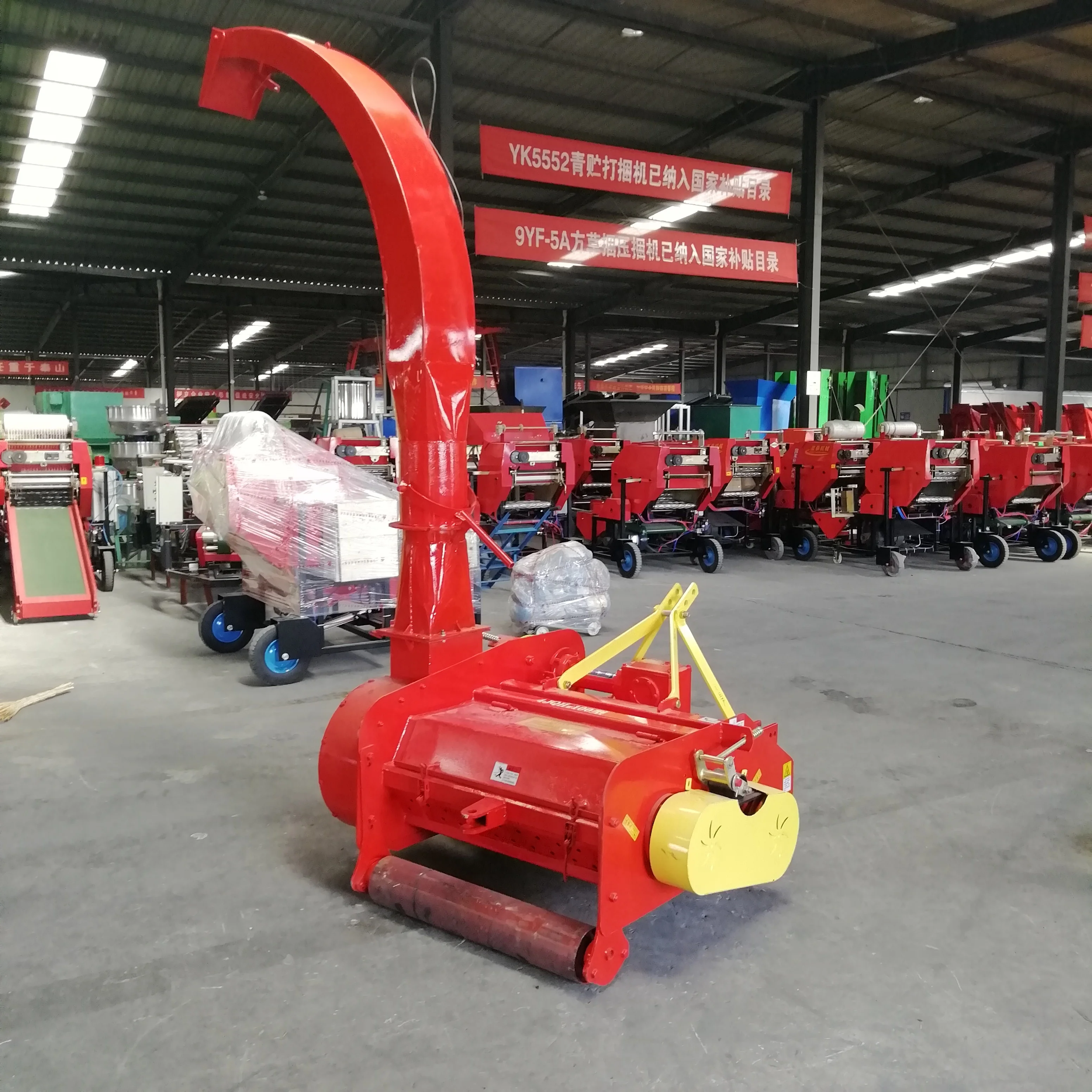 Tractor Drive PTO Mini Silage Harvesting Machine 1.65m Combine ...