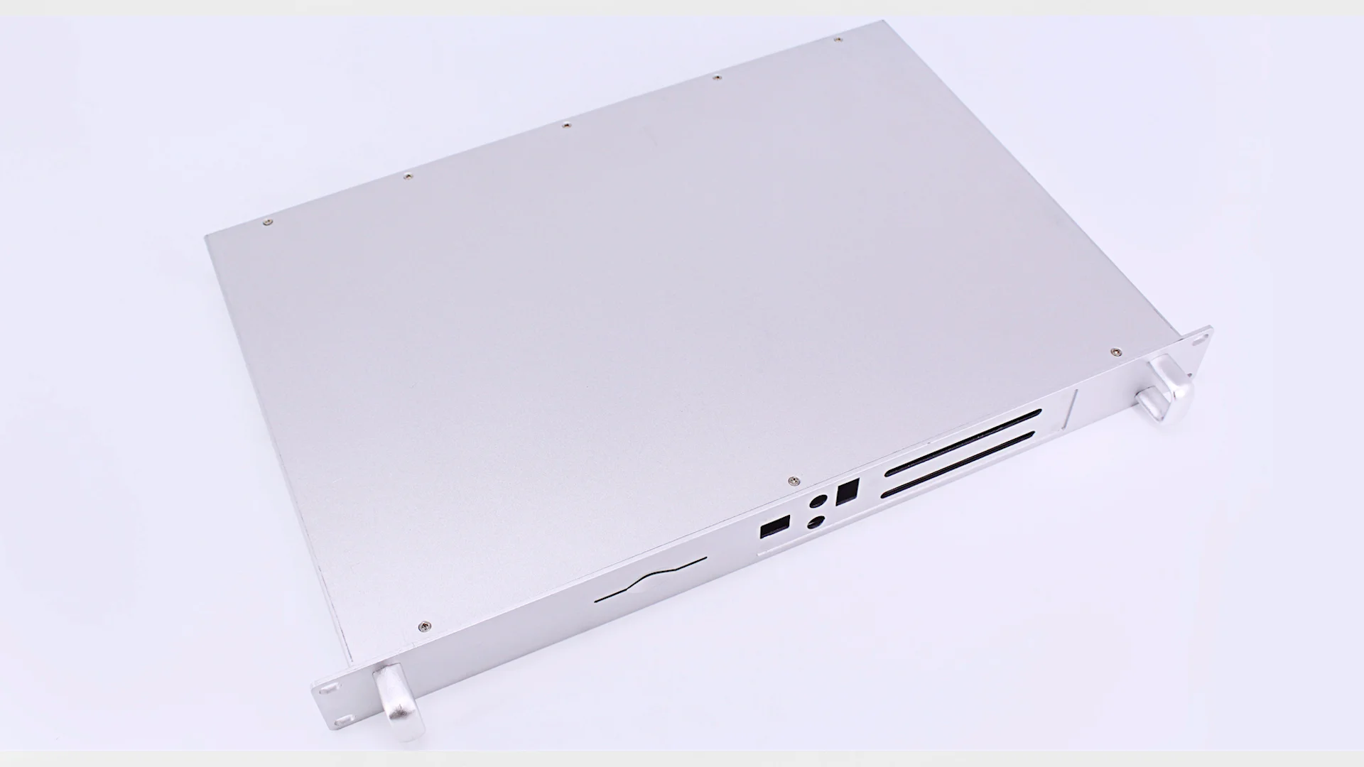 Custom 1u/2u/3u Aluminum Rack Case 19 Inch Chassis Sheet Metal Aluminum ...