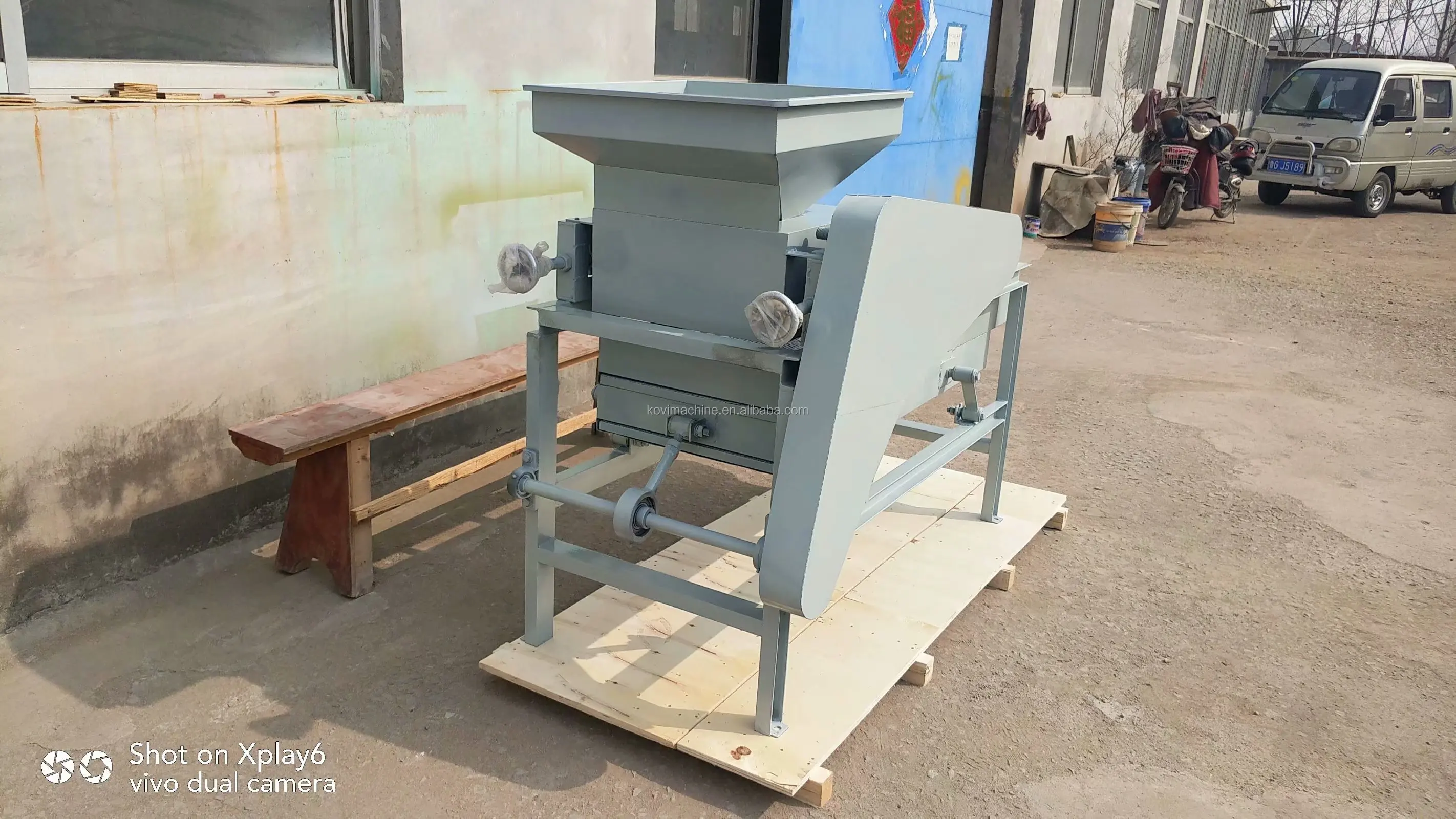 Efficient Black Walnut Dehusker - Shell Separation Machine