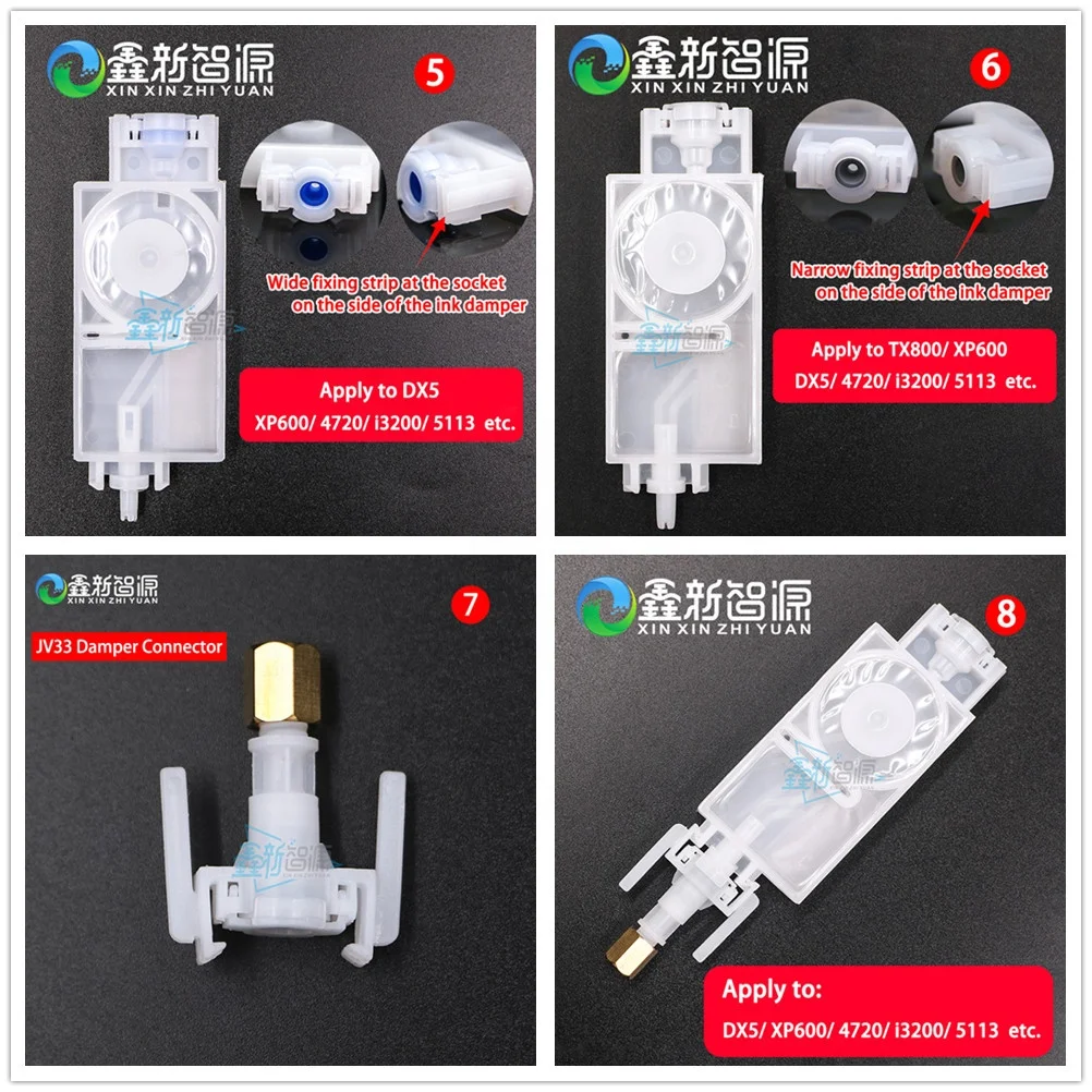 Uv Negative Pressure Ink Damper Eps Dx5 Printhead Damper Tx800/xp600 ...