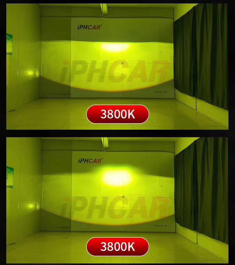 IPHCAR M617 LED Bi Fog Lamp - Bright, Universal, and Durable