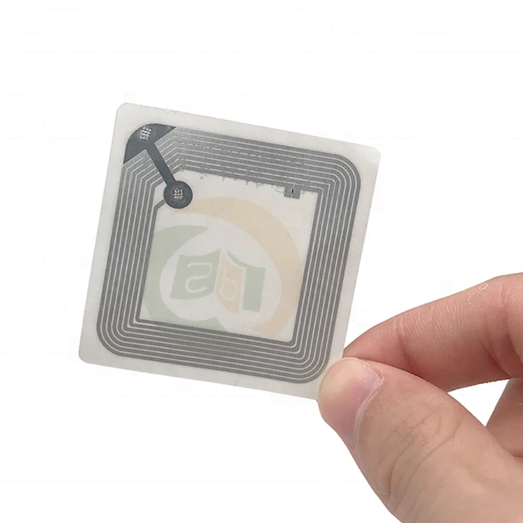 Printable Waterproof Aluminium Foil Antenna Hf Rfid Tag Reusable Rfid ...