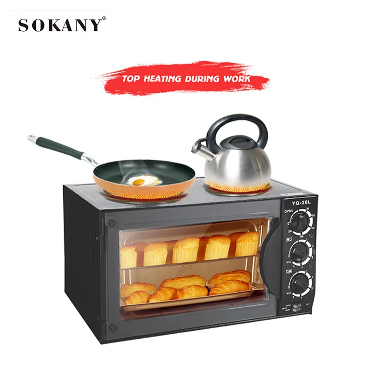 Sokany Convection Brick Pizza Micro Wave Toaster Ovens Built-in Baking ...