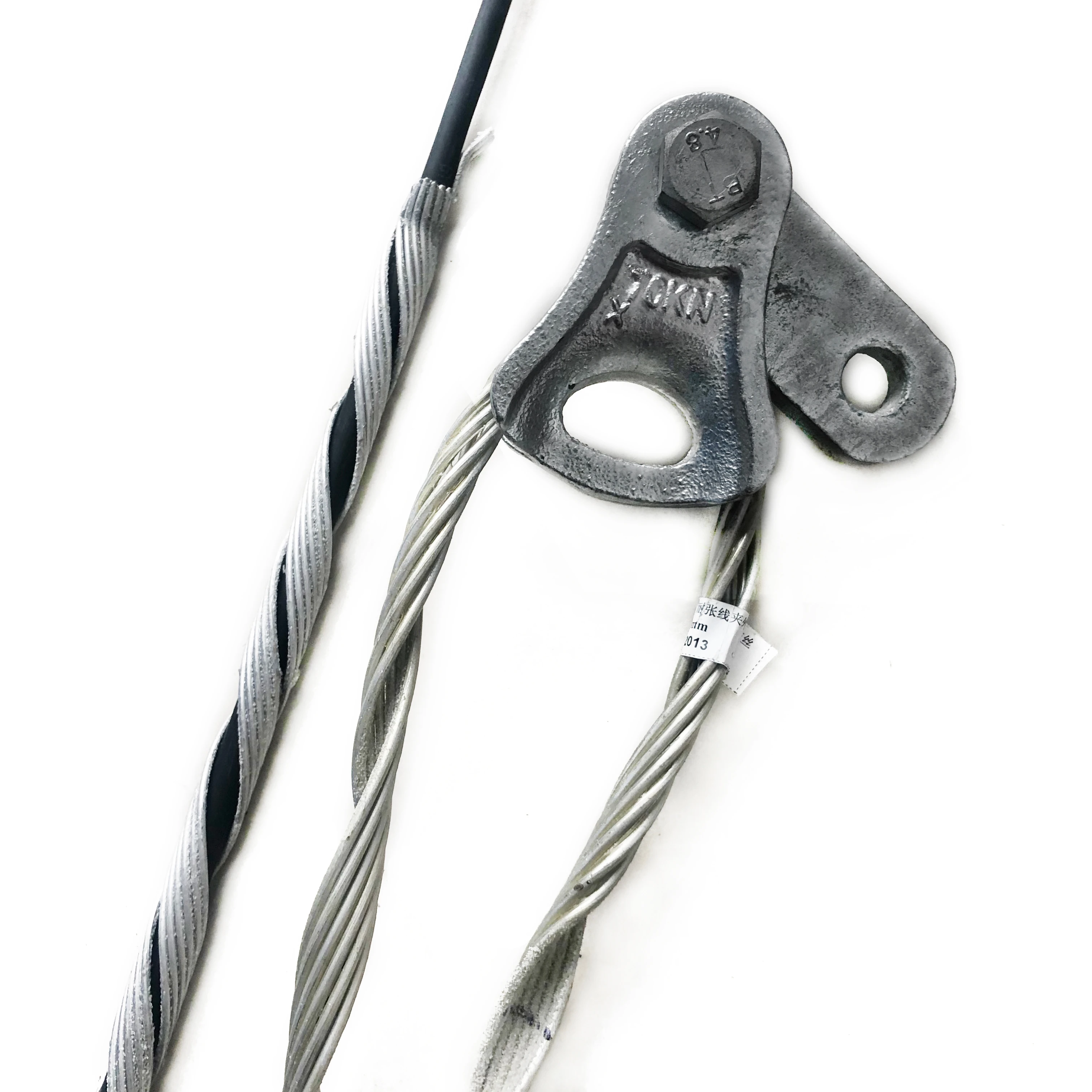 Pre-twisted Tension Clamp - Dead End Guy Grip for Cable Wire