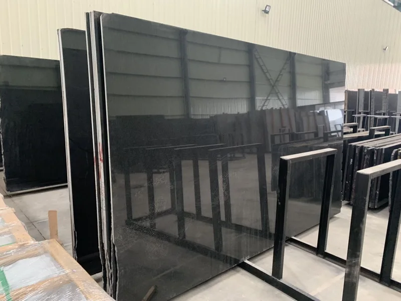 Absolute Black Granite Tiles - Premium Quarry Cuts