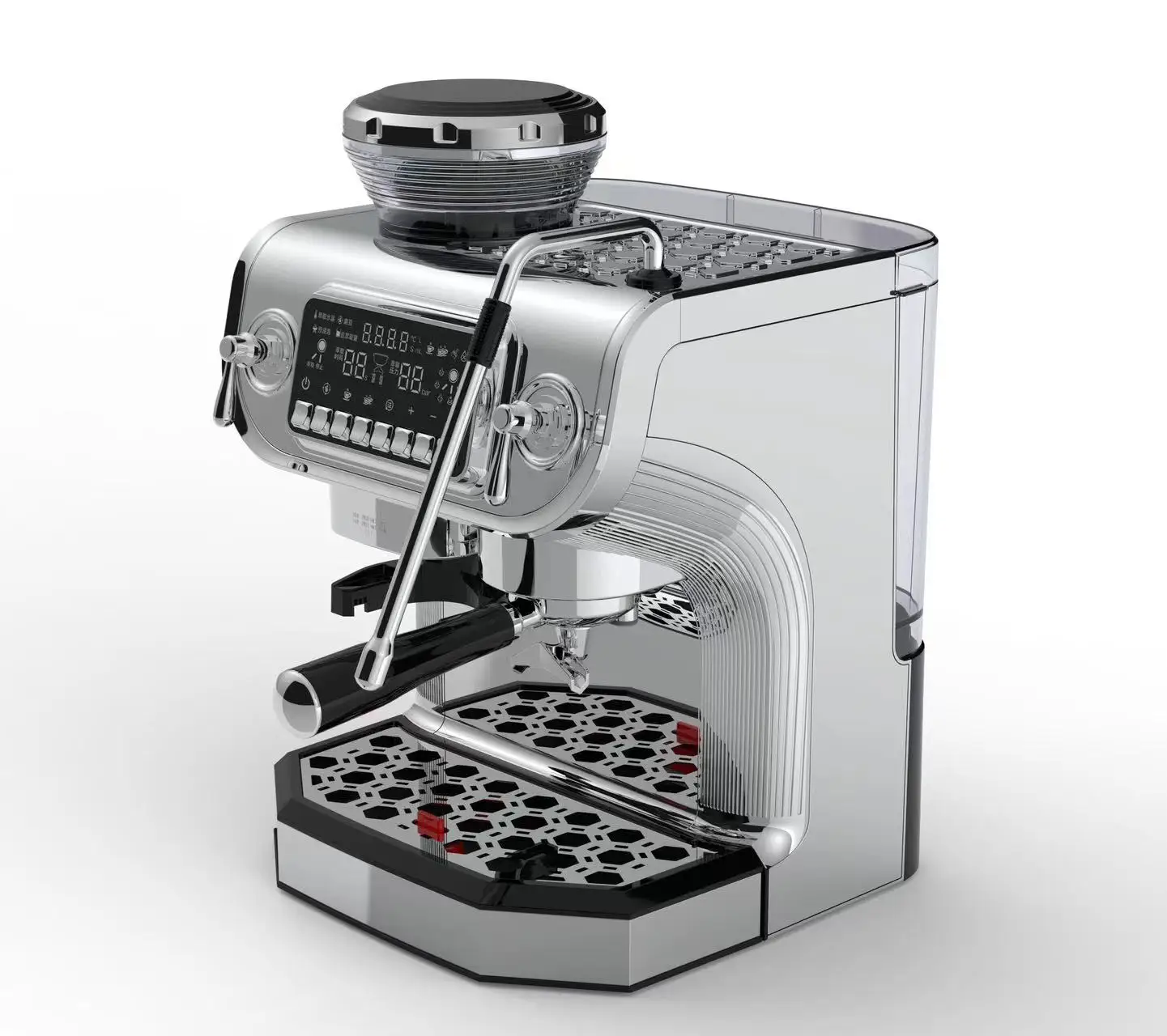 Italian Automatic Coffee Maker Espresso Coffee Maker With Touch Screen ...