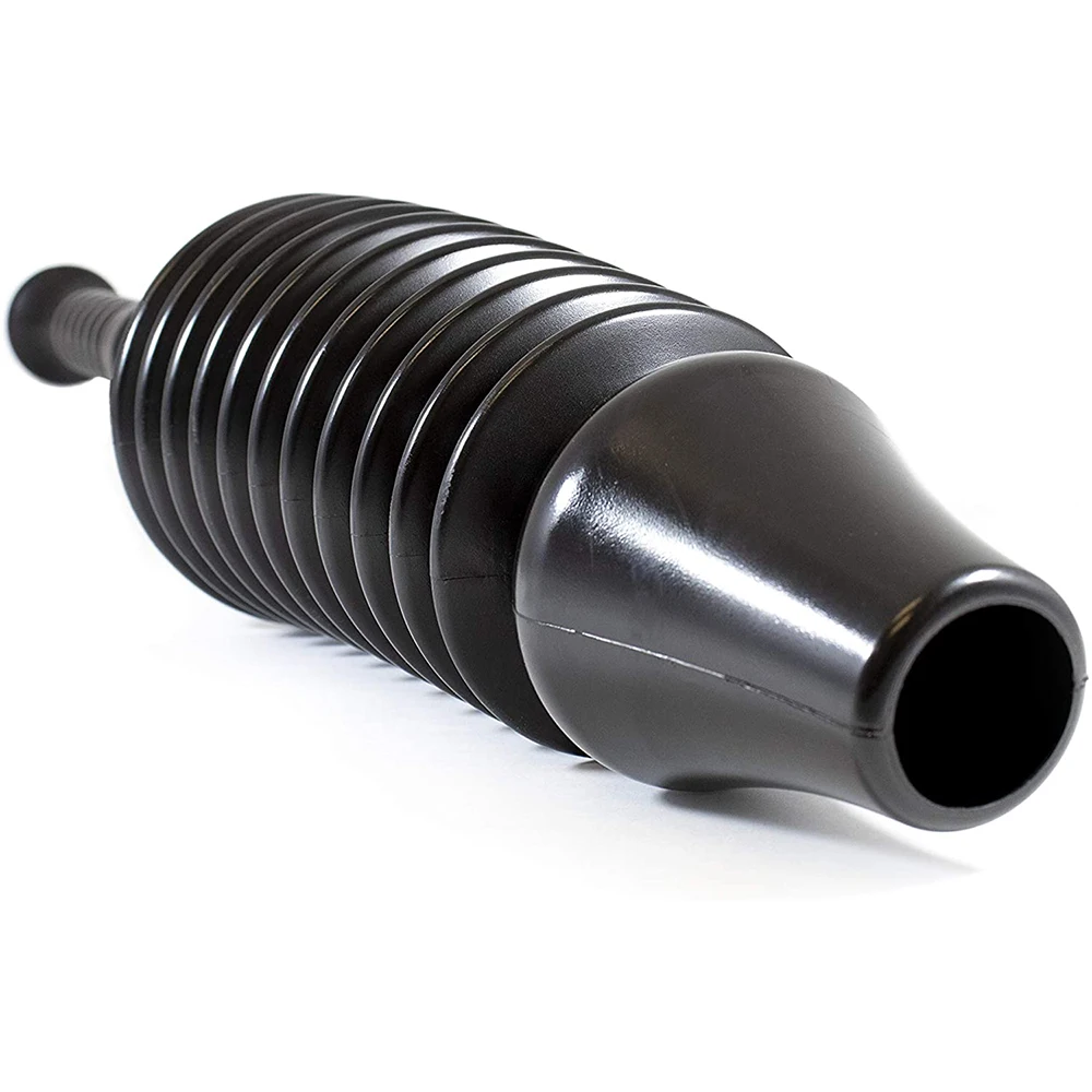 Strong Suction Plastic Air Toilet Plunger Low Flush Drain Blaster with ...