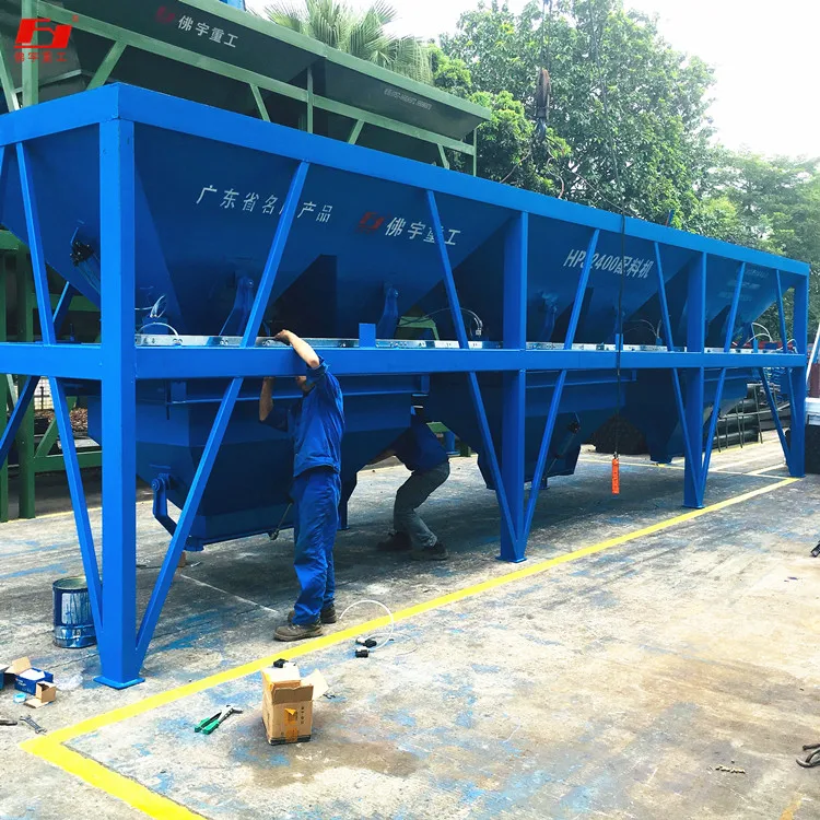 2400l Concrete Batcher Construction Equipment Adopt Automatic System ...