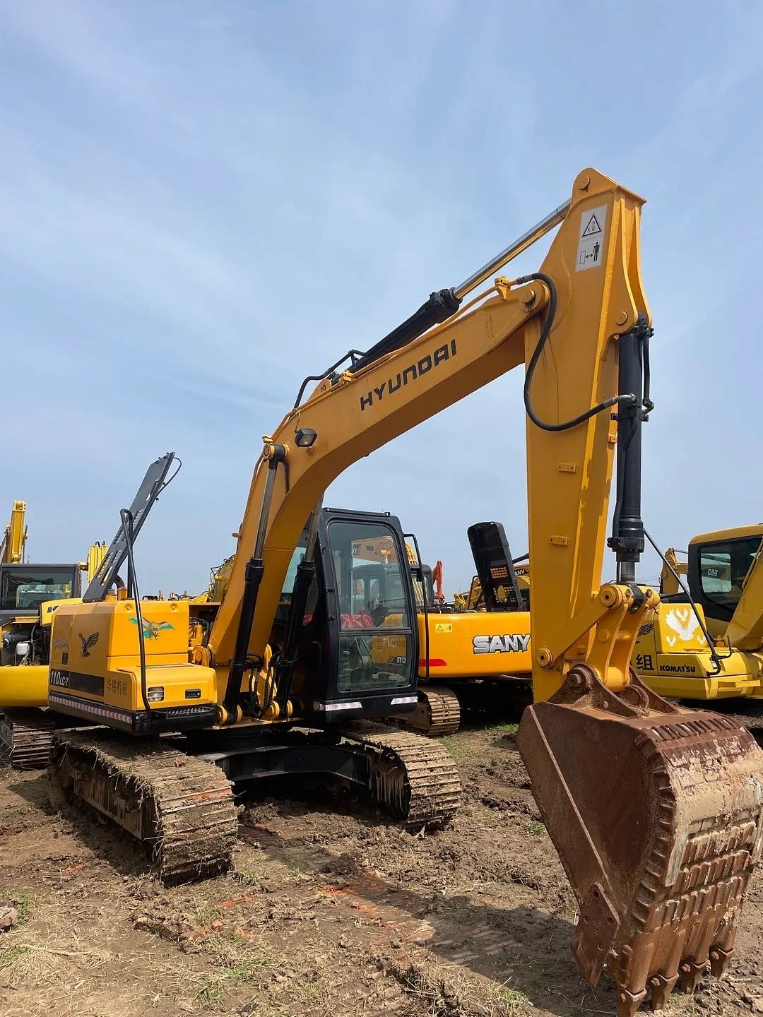 Low Hours Price Low Korea Digger 11ton Hyundai R110-7 Hyundai R110-7 ...