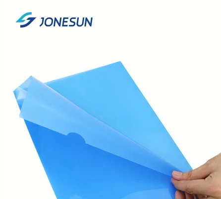 Wholesale Customized PP Plastic A4 Transparent L Shape File Folder for ...