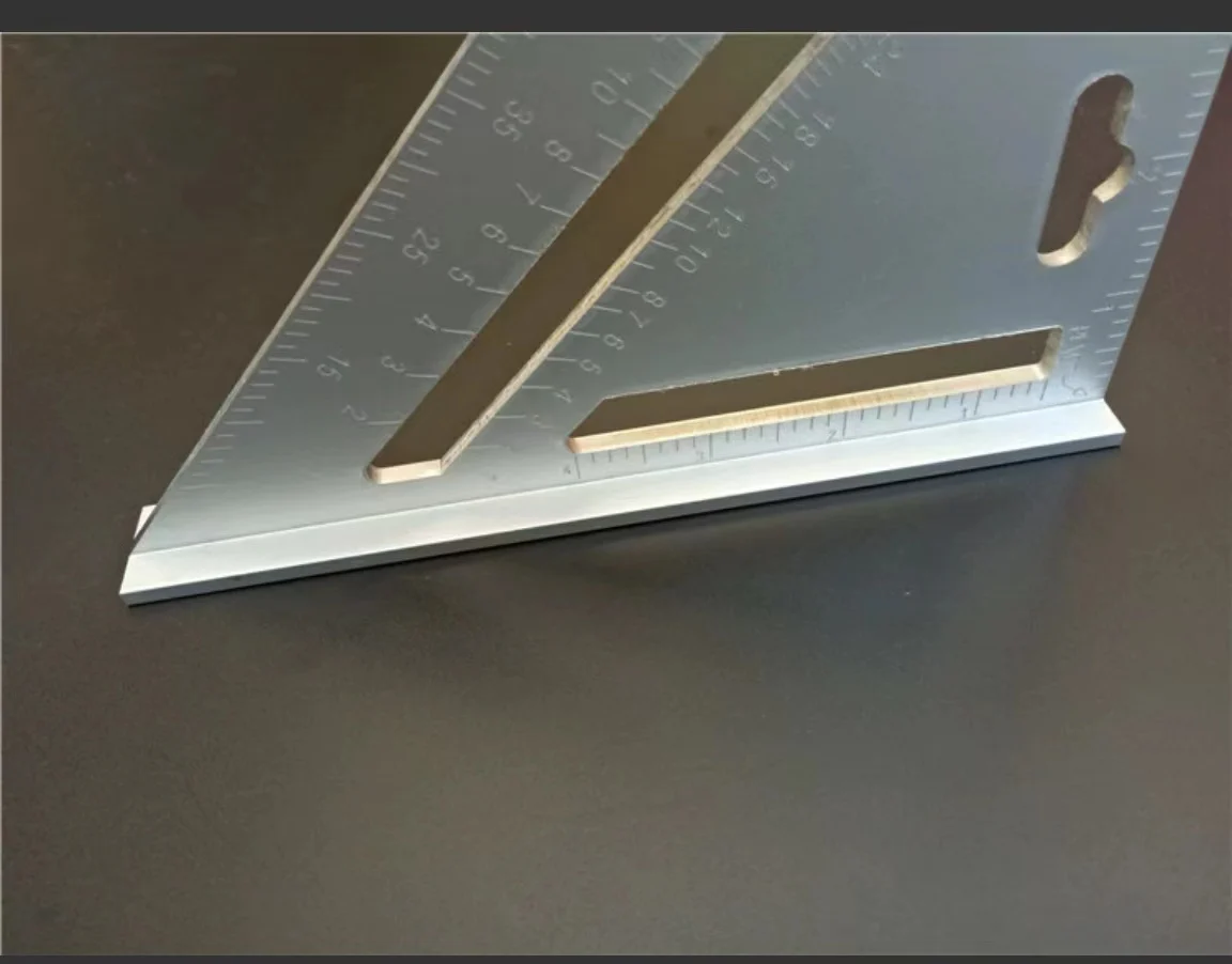 Angle Ruler Aluminum Alloy Triangle Angle Protractor Triangular ...