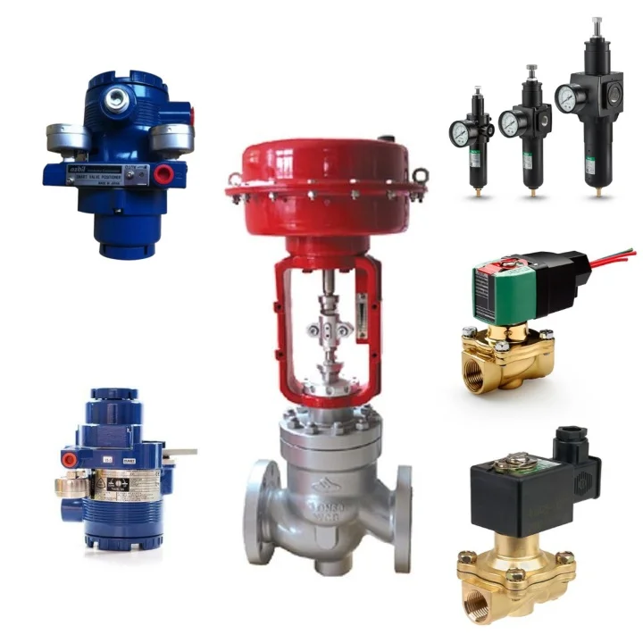 AZBIL Valve AVP300/AVP301/AVP302 Intelligent Positioner and ASCO 210 ...