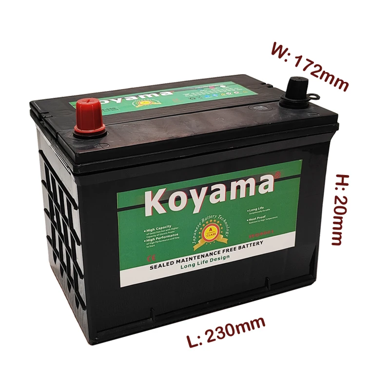 Professional Sealed Maintenance Free Battery (mf Battery) Mf35-550 ...