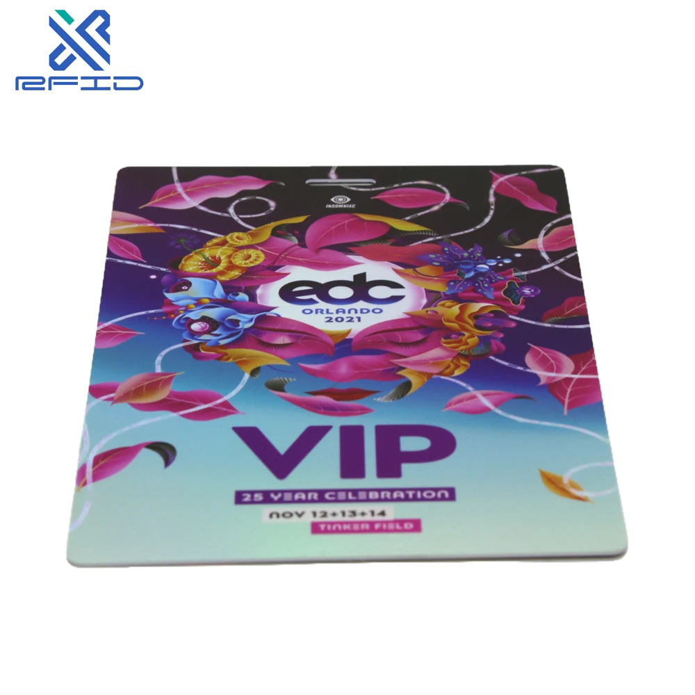 VIP Passes - Customized RFID Event Badges with Lanyard