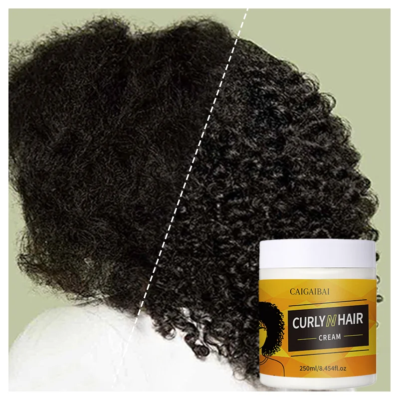 Private Label Shea Butter Curls Enhancer Enhancing Cream Hair ...