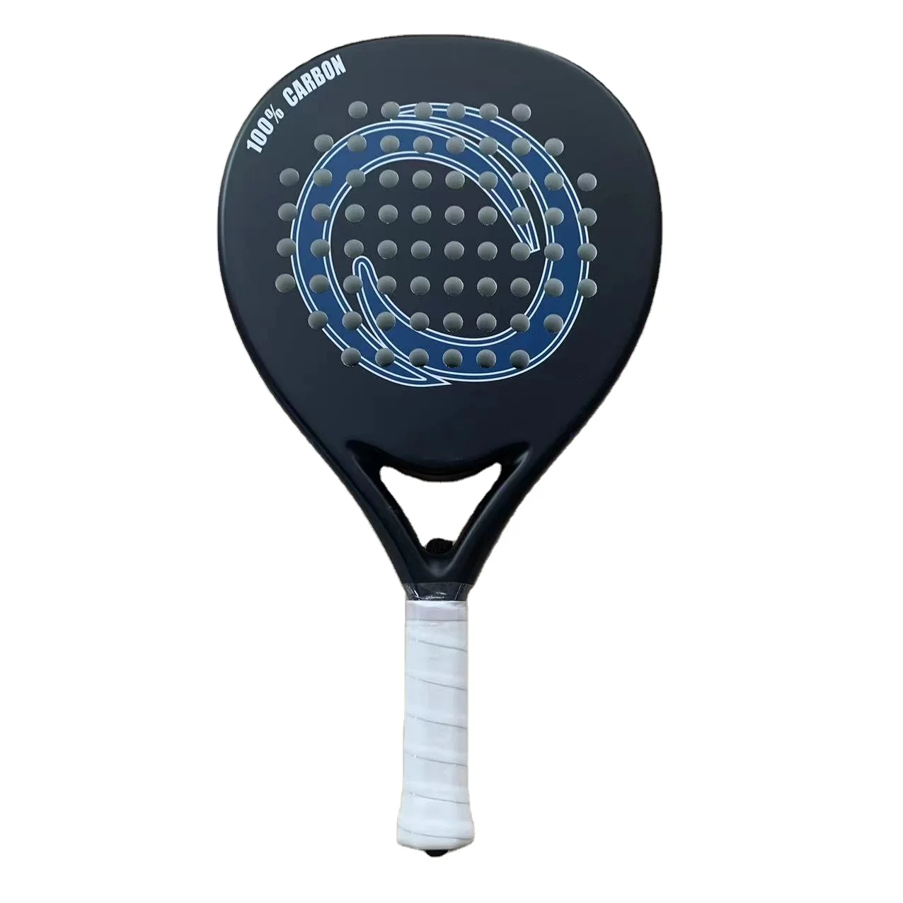 Blue Beach Racket Padel Racket Carbon Fiber Surface with EVA Memory ...