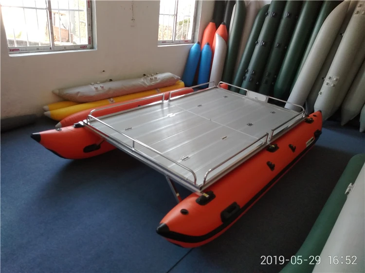 Factory Wholesale Portable Catamaran Fishing Raft Inflatable Fishing ...