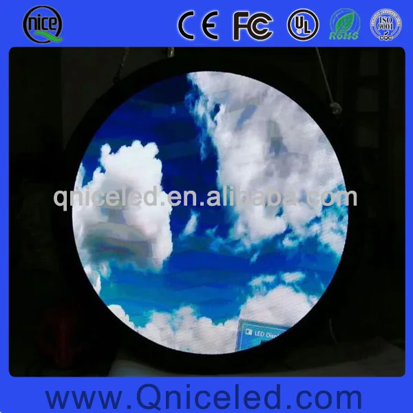 Custom LED Circle Screen - Creative Display Solutions