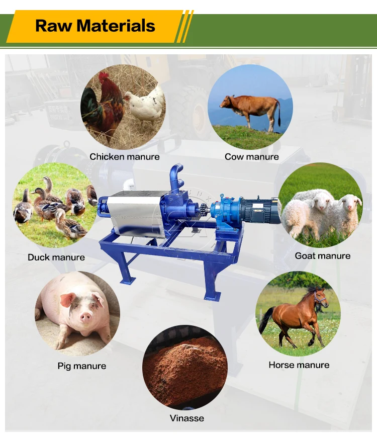 Biomass Pellet Dryer Animal Dung Cow Dung Drying Machine Manure ...