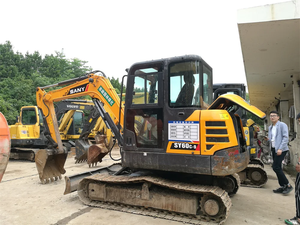 Used Sany Sy60 Excavator Sany 6 Ton Mini Excavator High Quality Low ...