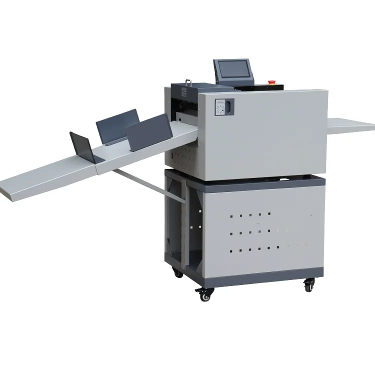 High Speed Digital Control Automatic Paper Creasing Perforating Machine ...