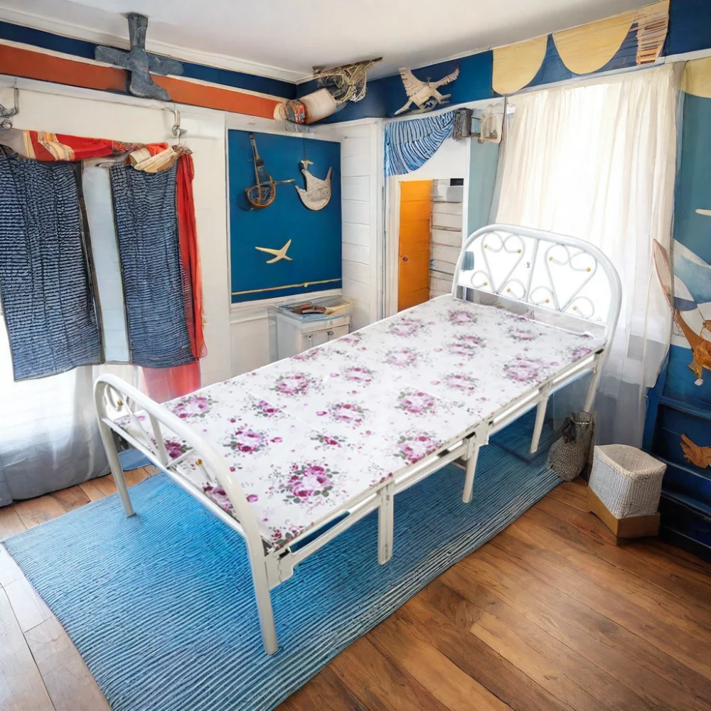 Simple Nap Nap Bed Metal Bed For Office Hotel Extra Dormitory Board Bed ...