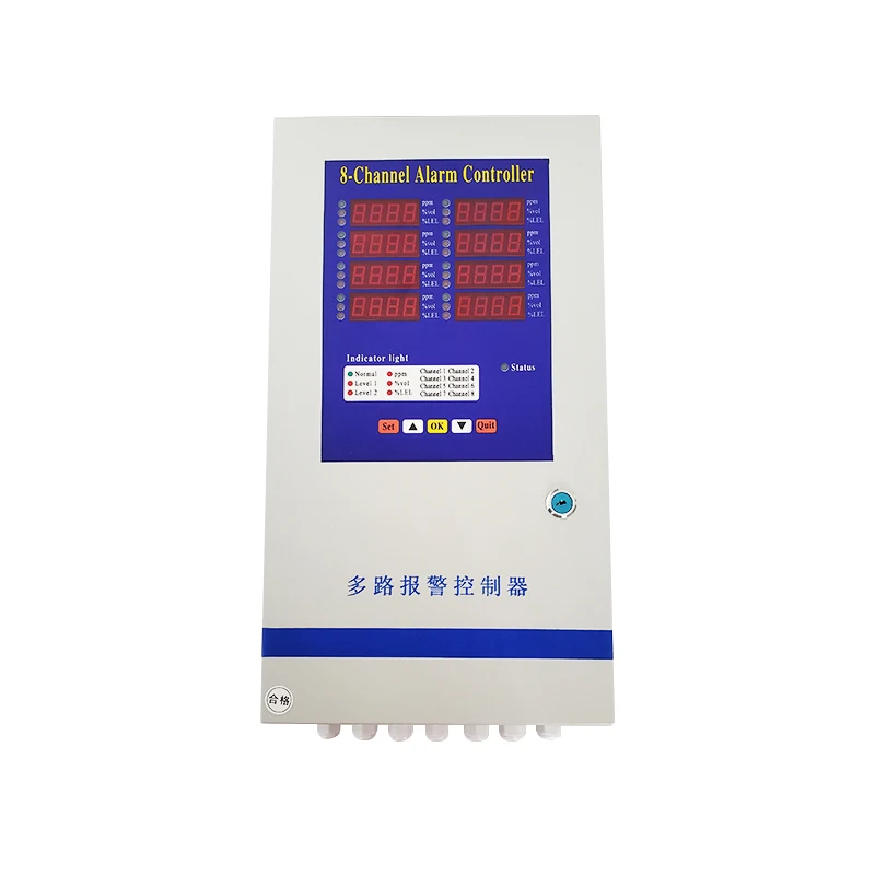 Explosion Proof LPG Fixed Gas Detector - 4 Channels Control Panel