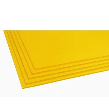 4mm 12 X 18 Yellow Corflute Coroplast Sheet Corrugated Plastic Sign ...