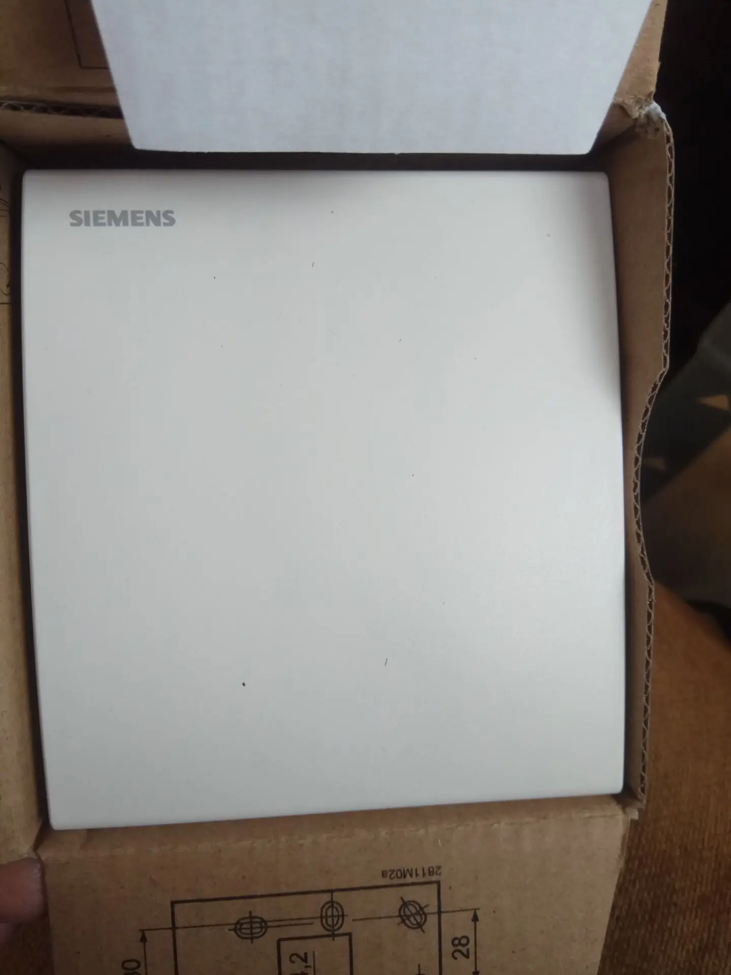 Siemens Qfa2060 Habitación Humedad/sensor De Temperatura 0-10v 0-10v ...